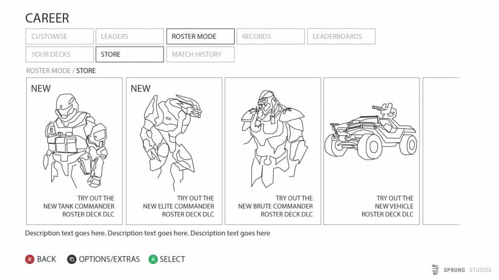Halo Wars 2 | Sprung Studios UX/UI Design For Video Games