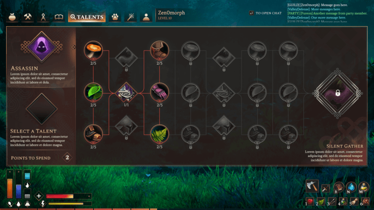 Rend | Sprung Studios UX/UI Design For Video Games