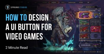 How To Design A UI Button For Video Games | Sprung Studios