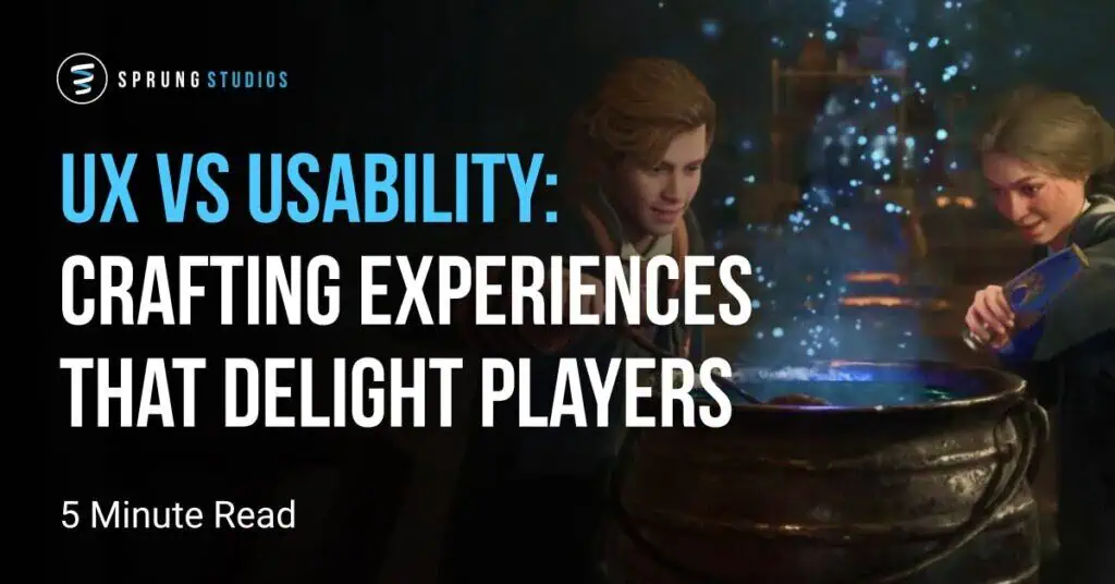 UX/UI Design For Video Games | Sprung Studios | 20 Years